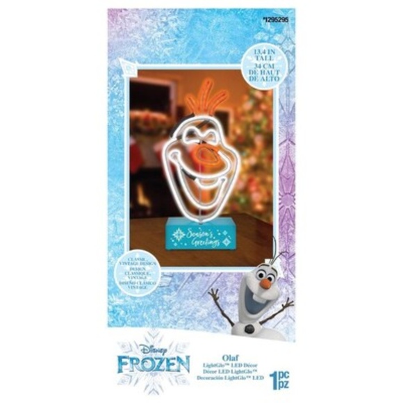 Disney | Party Supplies | Disney Olaf Frozen Led Light Olaf Snowman ...